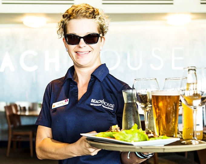 Service with a genuine smile makes all the difference &ndash; these folks aren't just serving food, they're delivering experiences wrapped in hospitality.