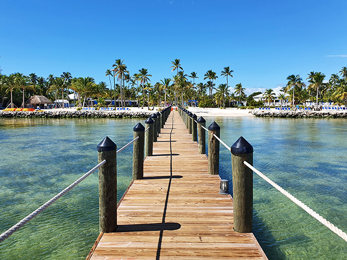 This wooden boardwalk doesn't just lead to the water &ndash; it leads to the version of yourself that remembers how to truly relax.