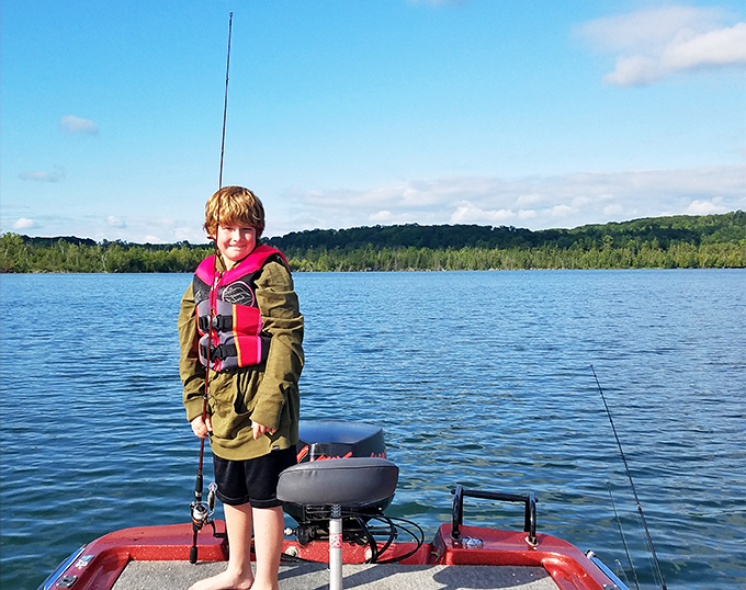 "Fish stories" become actual history on Elk Lake, where the catch is only half the adventure.