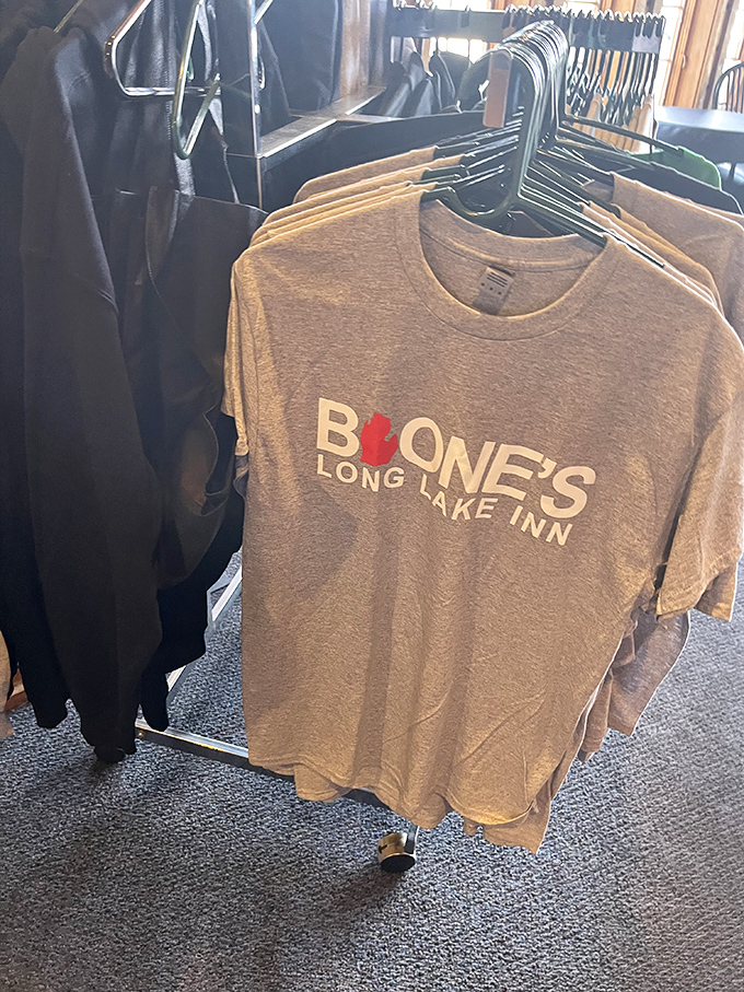 Wear your Boone's pride with branded merchandise – the t-shirt that tells everyone you have excellent taste in restaurants.