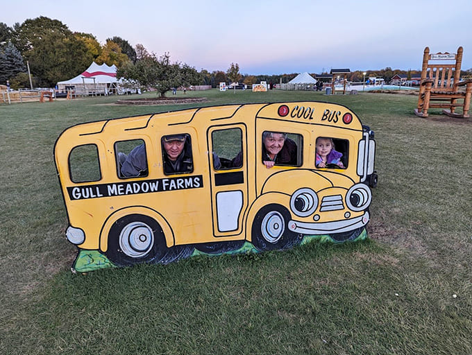 Photo opportunities abound throughout the farm, giving families chances to capture memories that don't involve anyone staring at their phone for once.