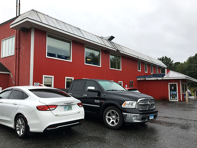 The exterior view showcases the truck stop's dual identity &ndash; part fuel station, part culinary destination that locals have treasured for years.