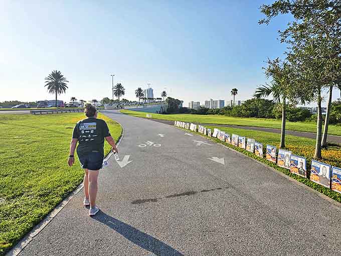 Sometimes the journey is about putting one foot in front of the other on a path that leads to pure Florida magic.