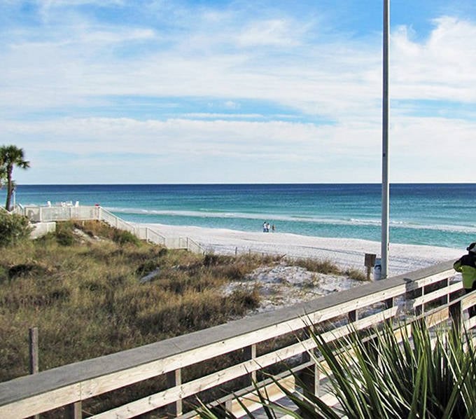 Seaside: Picture-perfect pastel cottages and white picket fences create the idyllic coastal community made famous in "The Truman Show."