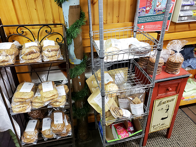 Bags of cookies and pastries await their forever homes &ndash; each package containing not just baked goods but the increasingly rare gift of traditional baking methods.