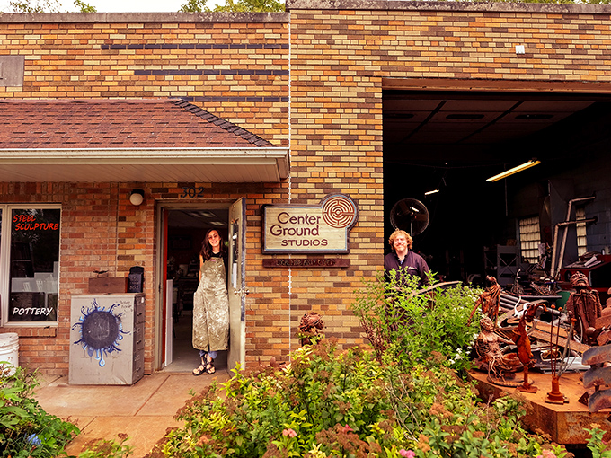 Center Ground Studios showcases local artistry, where creativity flows as freely as conversation between these talented makers.