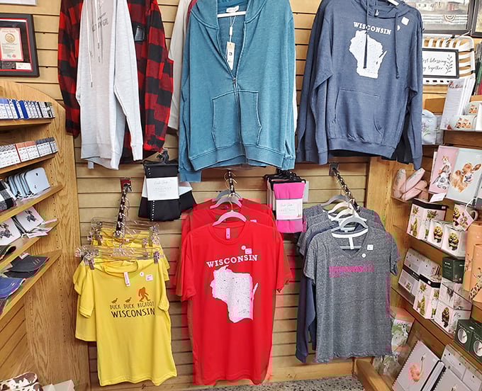 Wisconsin pride wears well on these casual tees and sweatshirts – perfect for showing state loyalty without sacrificing comfort.