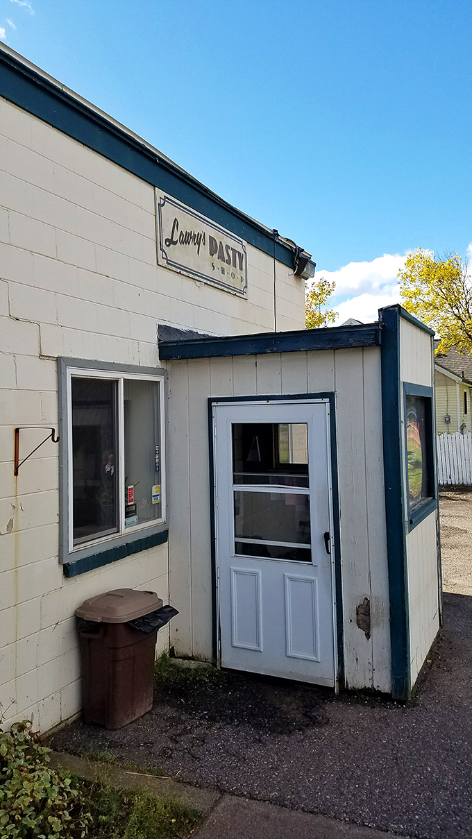 The side entrance welcomes hungry visitors &ndash; a simple doorway to extraordinary flavors that have stood the test of time.