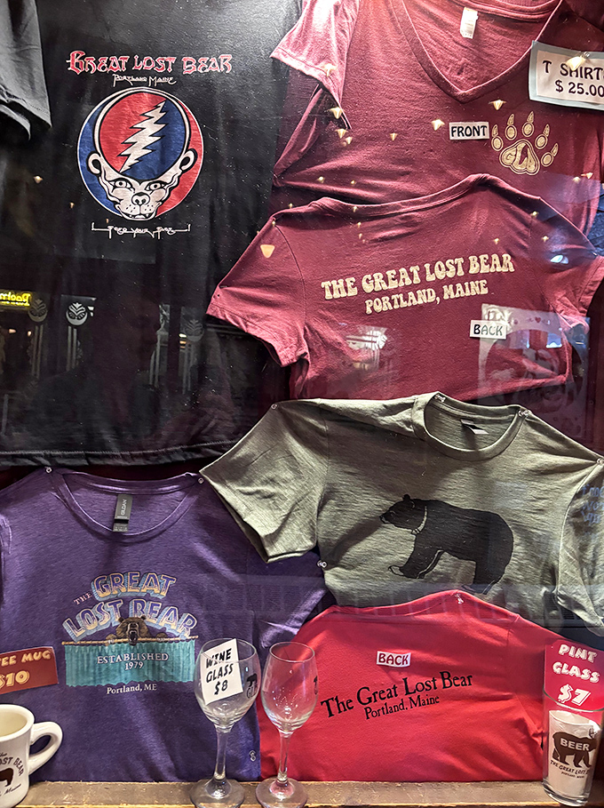 Wear your allegiance proudly with Bear-branded merchandise &ndash; because the best souvenirs are the ones you can wear to your next meal.