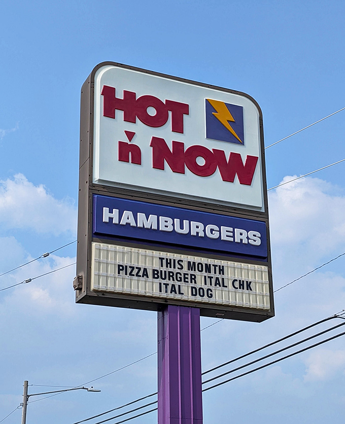 Road signage that doesn't just advertise – it practically extends a warm invitation to hungry travelers.