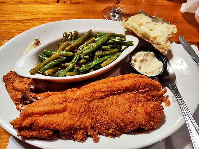 Golden-fried perfection on a plate &ndash; this Wisconsin classic gets the respect it deserves with a light, crispy coating and tender, flaky interior.