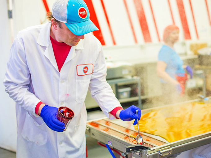 Laboratory of deliciousness! Where white-coated wizards transform simple ingredients into edible magic that haunts your dreams.