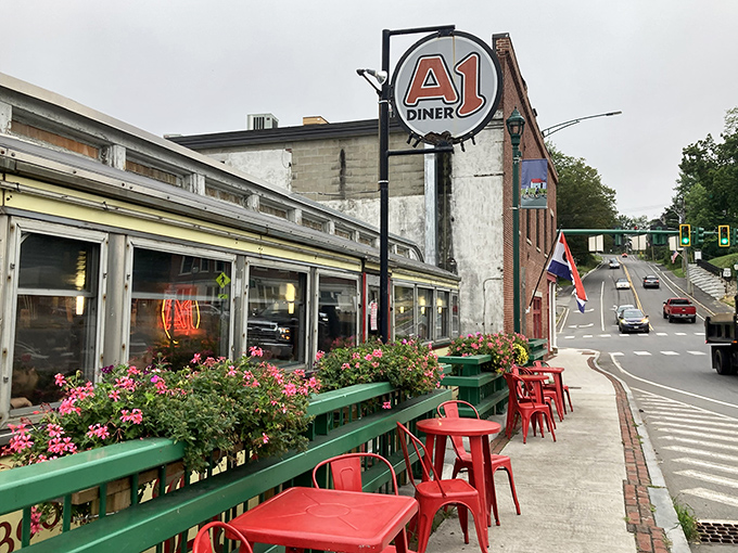 The iconic A1 sign stands as a beacon for hungry travelers and locals alike, promising consistency in an ever-changing world.