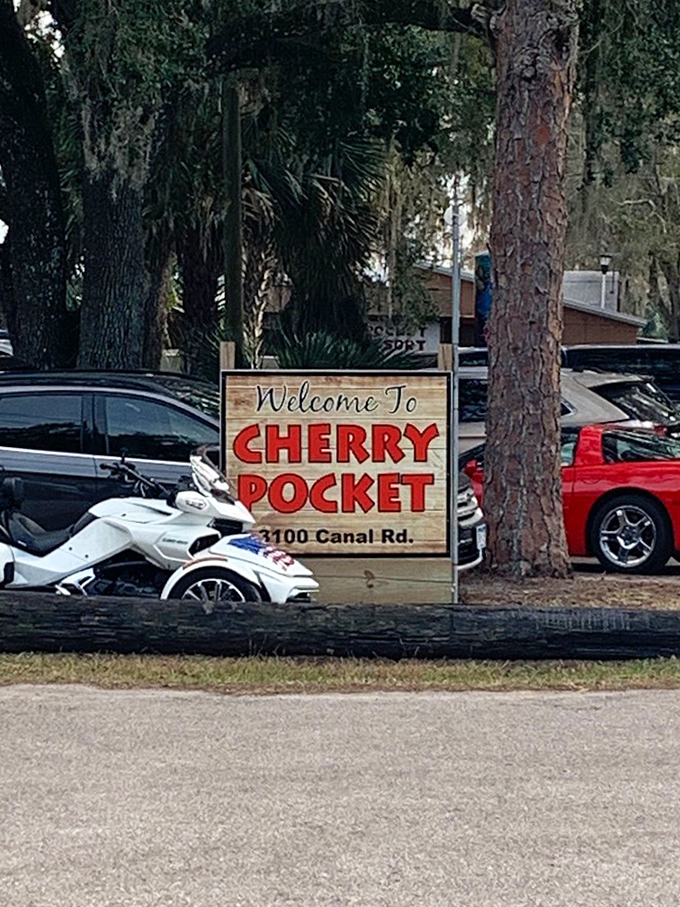 The welcome sign along Canal Road promises exactly what Cherry Pocket delivers &ndash; a warm greeting and an experience that feels like coming home, even for first-timers.