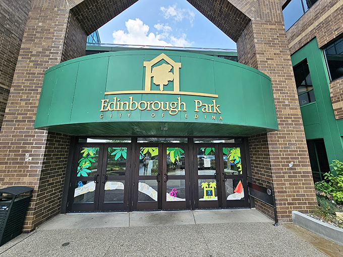 The gateway to childhood bliss and parental relief, promising hours of entertainment regardless of Minnesota's meteorological mood swings.