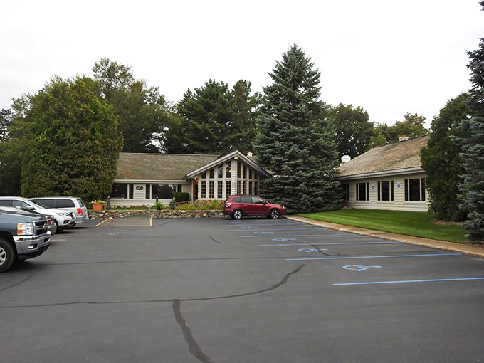 The unassuming exterior and parking lot hide the extraordinary experiences waiting inside this northern Michigan treasure.