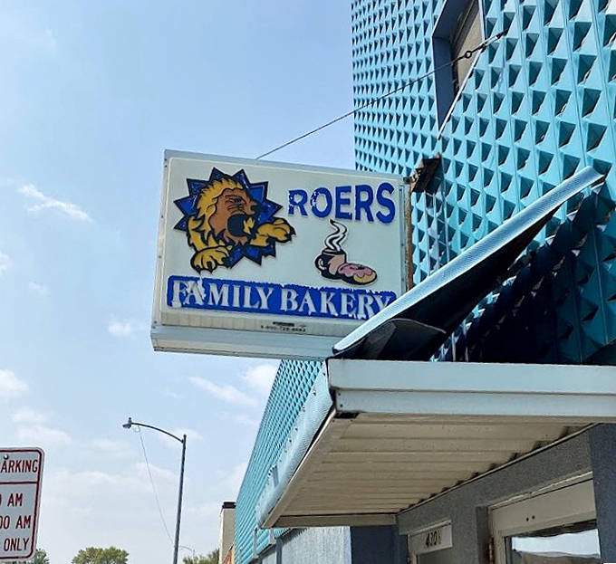 That lion on the sign isn't just a mascot &ndash; it's a warning that these baked goods are fierce competitors for the title of "best thing you've eaten all year."