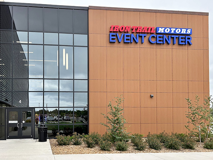 The center's distinctive exterior architecture blends modern design with practical function &ndash; a true northern Minnesota landmark.