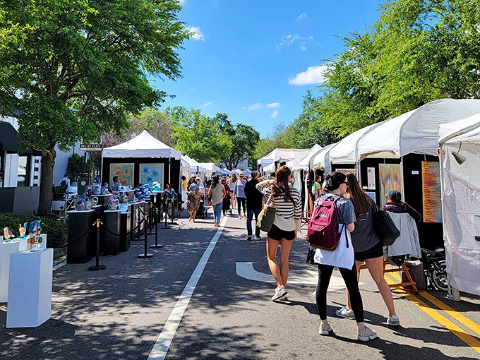 The Fresh Market transforms streets into a bustling bazaar, where local artisans and farmers create a shopping experience that feels deliciously old-world despite the modern setting.