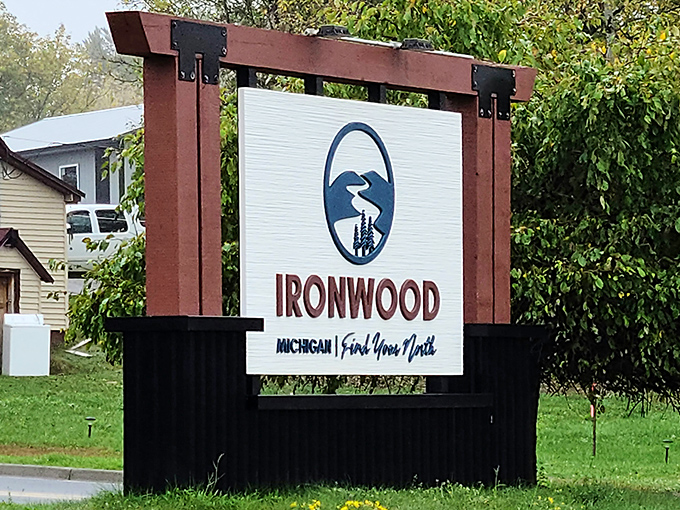 Ironwood's welcome sign promises to "Find Your North" &ndash; which in Upper Peninsula terms means discovering both geographic direction and life's true compass.