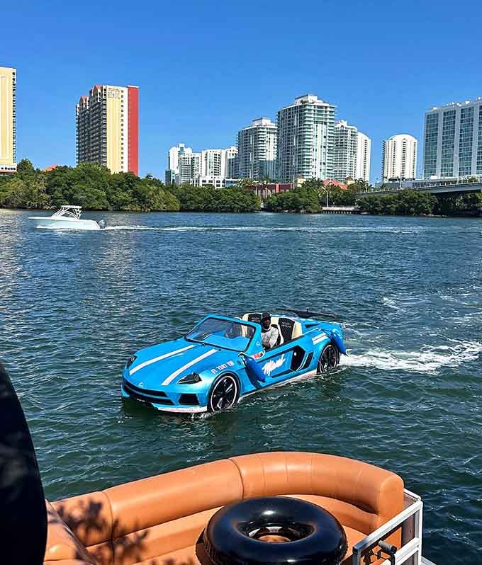 Under sunny skies and across sparkling water, the Jet Car proves that Miami's greatest attraction isn't a place you visit, but an experience you pilot.