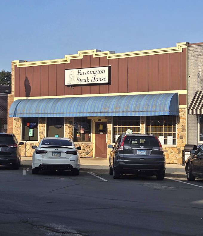 Even from the parking lot, you can practically smell the sizzling steaks &ndash; your stomach knows you've arrived at the right place.