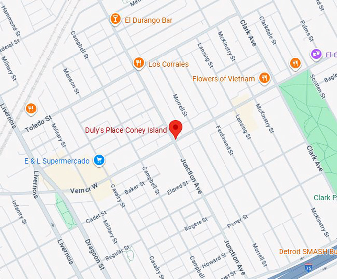 16. duly's place coney island map