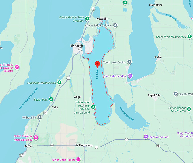 16. elk lake map