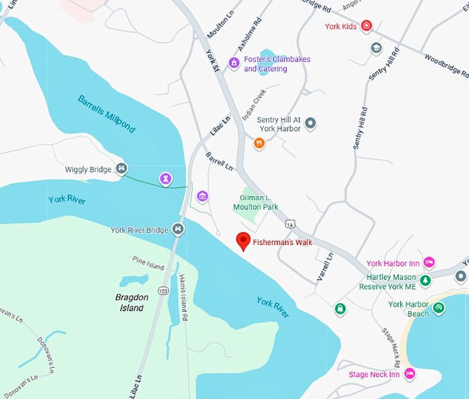 16. fisherman's walk map