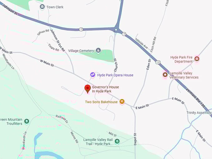 16. governor's house in hyde park map