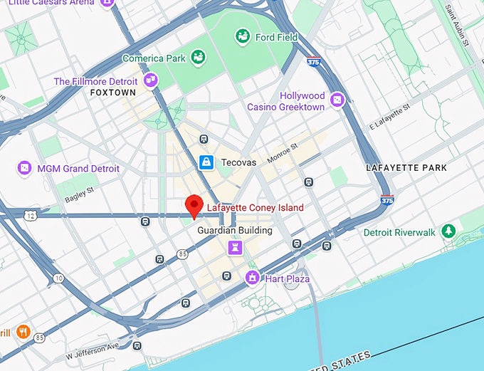 16. lafayette coney island map