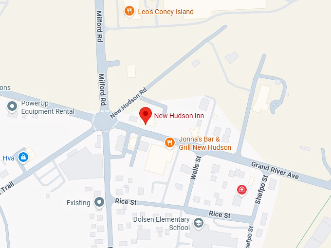 16. new hudson inn map