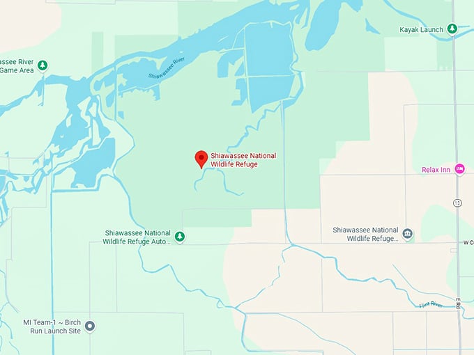 16. shiawassee national wildlife refuge map
