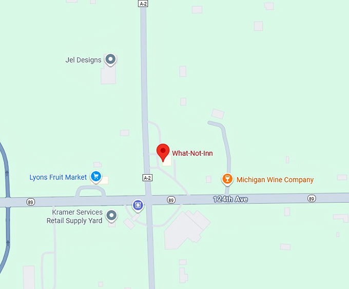 16. what not inn map