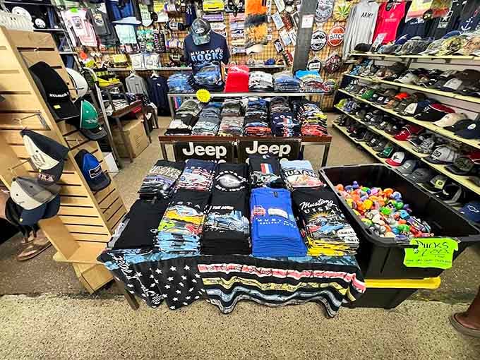 From Jeep gear to beach towels, this market proves that Florida shopping means never knowing what amazing thing you'll discover next.