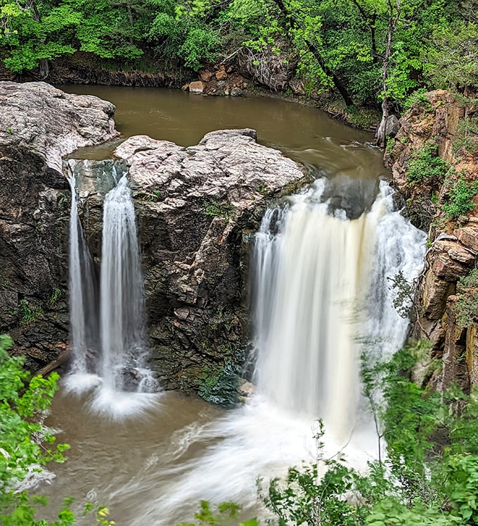 Ramsey Falls proves Minnesota doesn't need to travel to find waterfall magic, delivering cascading beauty right in Redwood Falls' backyard.