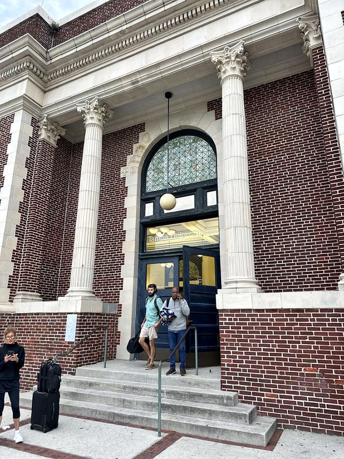 This historic brick station with classical columns isn't just transportation &ndash; it's a portal to Florida's charming past.