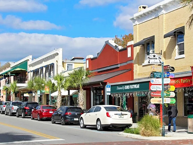 Stroll these brick-paved streets where mom-and-pop shops still reign supreme and window displays are works of art that actually make you stop walking.