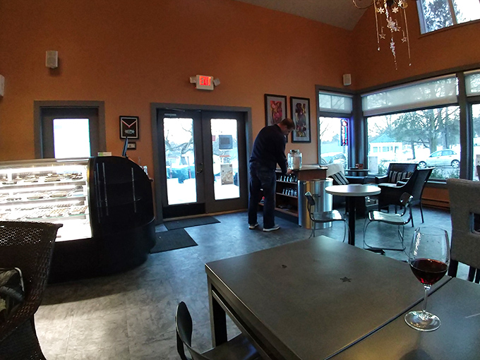 Step inside where warm lighting meets modern comfort, creating an atmosphere that whispers "stay awhile" louder than most places shout it.