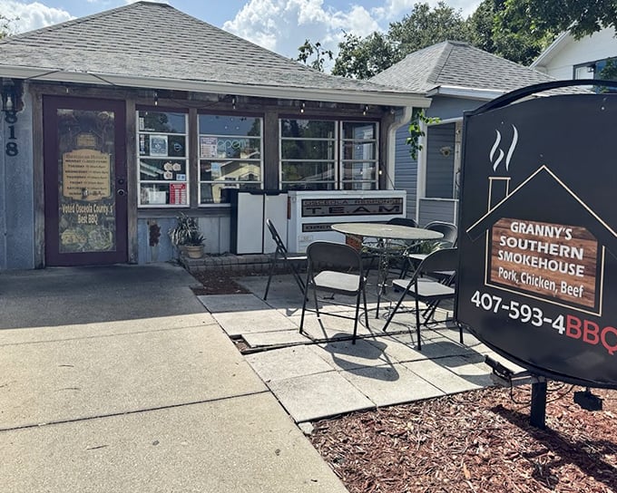 Granny's Southern Smokehouse looks like it was plucked from a BBQ fairy tale. This converted cottage houses some of St. Cloud's finest smoked meats.