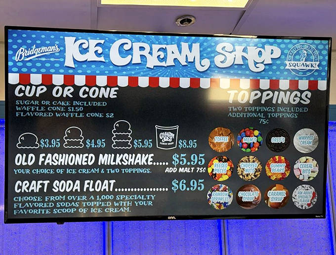 The ice cream menu tempts with craft soda floats and old-fashioned milkshakes &ndash; decisions that shouldn't be this difficult before noon.