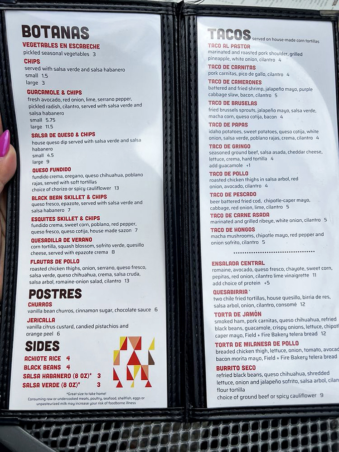 A menu that reads like a love letter to Mexican street food &ndash; each taco tells its own delicious story.