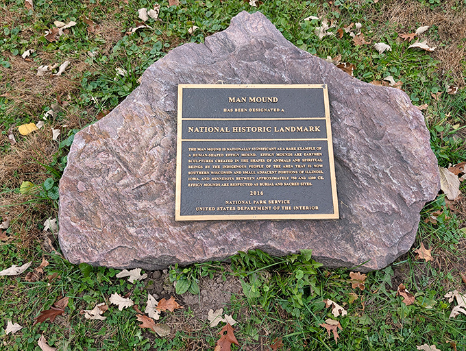 Not all national landmarks have gift shops and admission fees&mdash;some, like Man Mound, simply ask for your wonder and respect.
