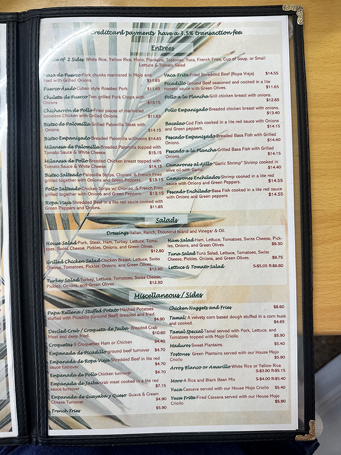 A glimpse at Cuban culinary heaven – from Ropa Vieja to Media Noche, each dish tells a story of tradition.