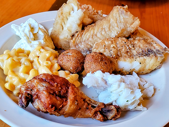 Friday Fish Fry that would make your Wisconsin grandma proud &ndash; golden, crispy, and served with enough sides to feed a small fishing village.
