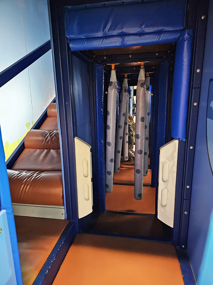 Soft play tunnels and padded obstacles create the perfect environment for tiny adventurers to explore without parents needing to stock up on band-aids.