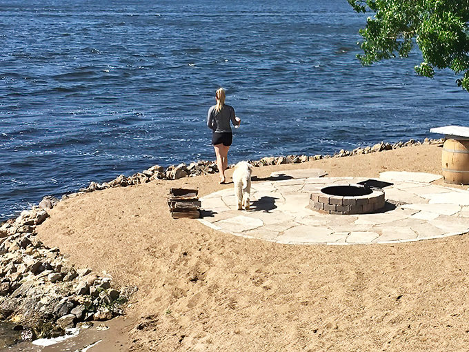 Sandy shores and crystal waters create the perfect playground for both two-legged and four-legged adventurers.