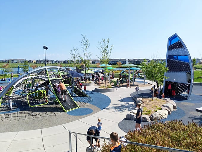 Skaters of all ages gather on the ice, creating a moving tapestry of colorful winter gear and determined faces trying to remember how balance works.