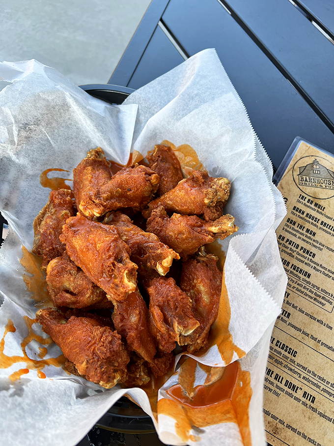 These aren't just wings; they're crispy, saucy masterpieces that make you wonder why you ever bothered with those chain restaurant imposters.