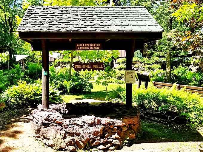 "Make a wish then toss a coin into the well" &ndash; this charming wishing well has collected decades of hopes and dreams from visitors.